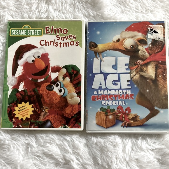 Media | Kids Christmas Movie Bundle Ice Age Elmos Christmas Dvd | Poshmark